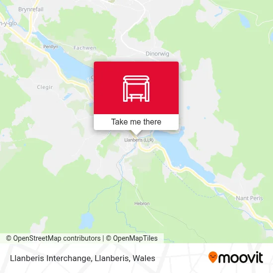 Llanberis Interchange, Llanberis stop - Routes, Schedules, and Fares