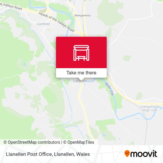 Llanellen Post Office, Llanellen stop - Routes, Schedules, and Fares