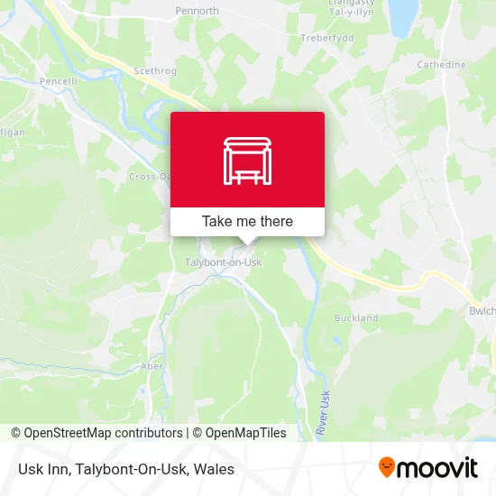 Usk Inn, Talybont-On-Usk - Routes, Schedules, and Fares