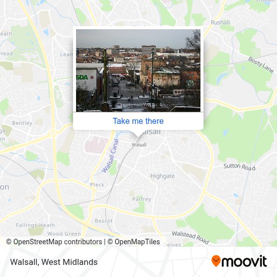 Walsall stop - Routes, Schedules, and Fares
