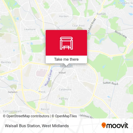 Walsall Bus Station - Live Arrivals, Routes