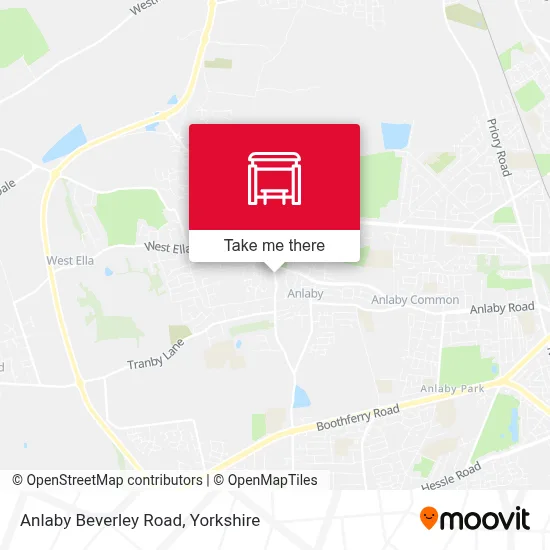Anlaby Beverley Road stop - Routes, Schedules, and Fares