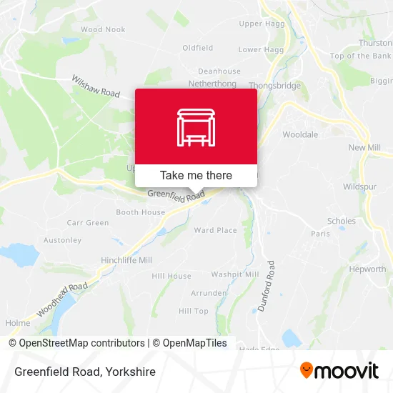 Greenfield Road stop - Routes, Schedules, and Fares
