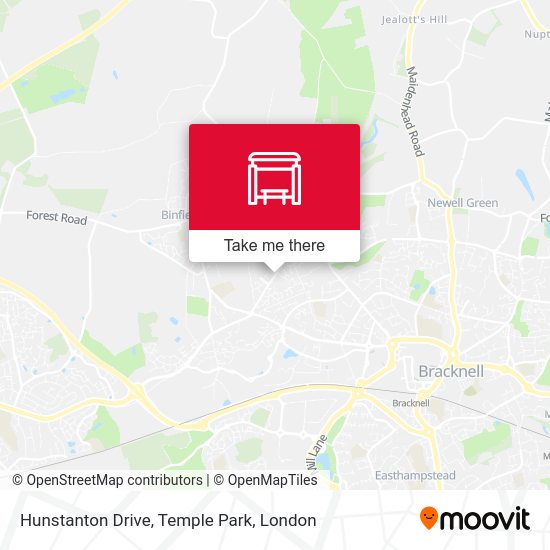 Hunstanton Drive, Temple Park stop - Routes, Schedules, and Fares