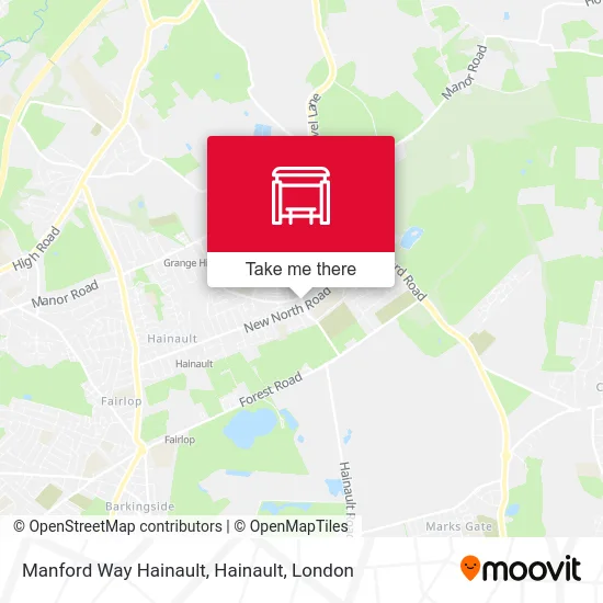 Manford Way Hainault, Hainault stop - Routes, Schedules, and Fares
