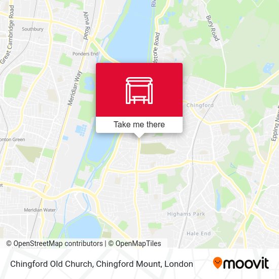 Chingford Old Church, Chingford Mount stop - Routes, Schedules, and Fares