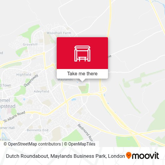Dutch Roundabout, Maylands Business Park stop - Routes, Schedules, and ...
