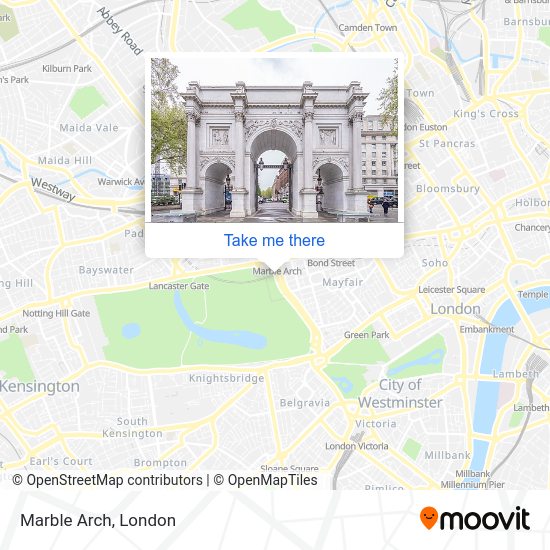 Marble Arch stop - Routes, Schedules, and Fares
