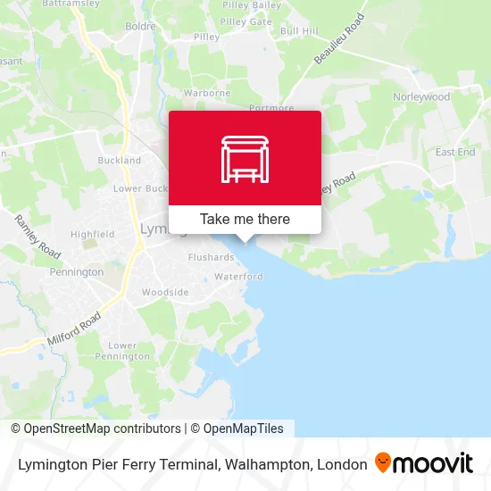Lymington Pier Ferry Terminal, Walhampton - Routes, Schedules, and Fares