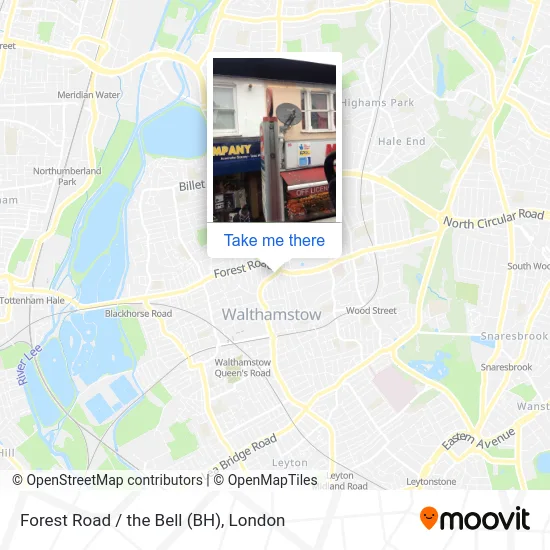 Forest Road / the Bell (BH) stop - Routes, Schedules, and Fares