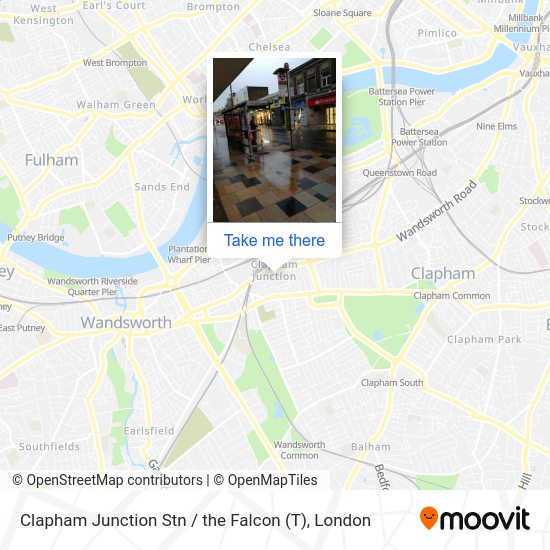 Clapham Junction Stn / the Falcon (T) stop - Routes, Schedules, and Fares