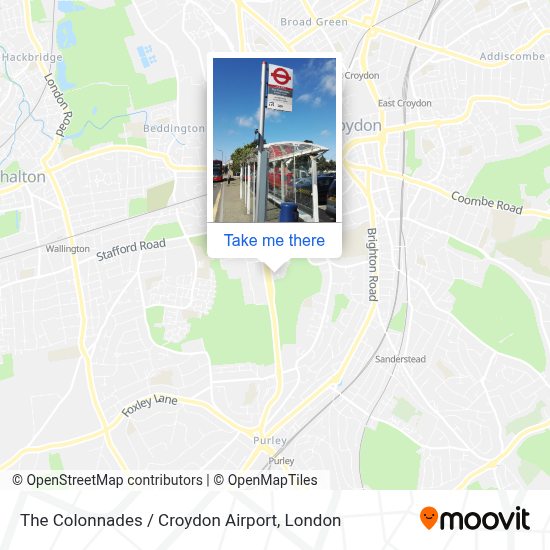 The Colonnades / Croydon Airport stop - Routes, Schedules, and Fares