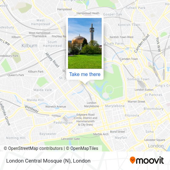London Central Mosque (N) stop - Routes, Schedules, and Fares