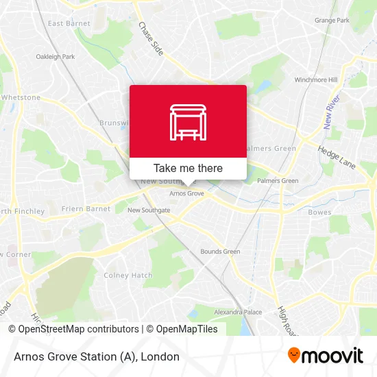 Arnos Grove Station - Routes, Schedules, and Fares