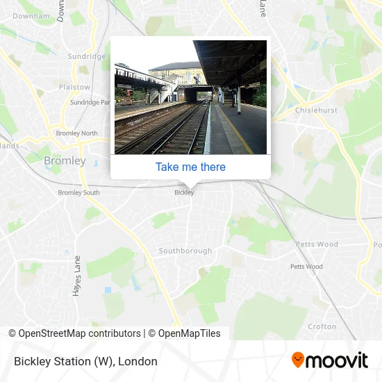 Bickley Station (W) - Routes, Schedules, and Fares