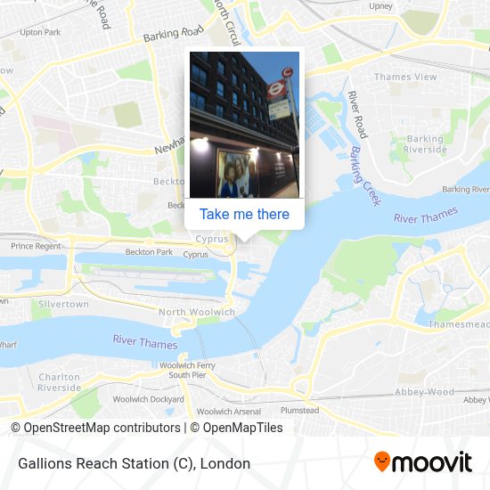 Gallions Reach Station (C) - Routes, Schedules, and Fares