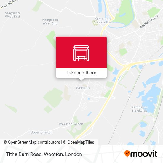 Tithe Barn Road, Wootton stop - Routes, Schedules, and Fares
