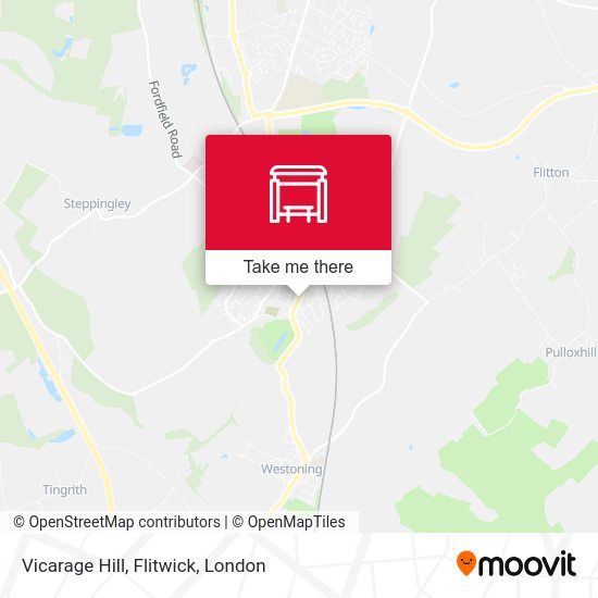 Vicarage Hill, Flitwick stop - Routes, Schedules, and Fares