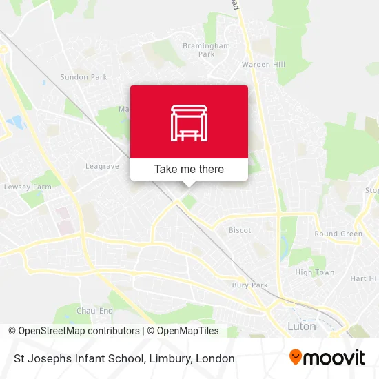St Josephs Infant School, Limbury stop - Routes, Schedules, and Fares