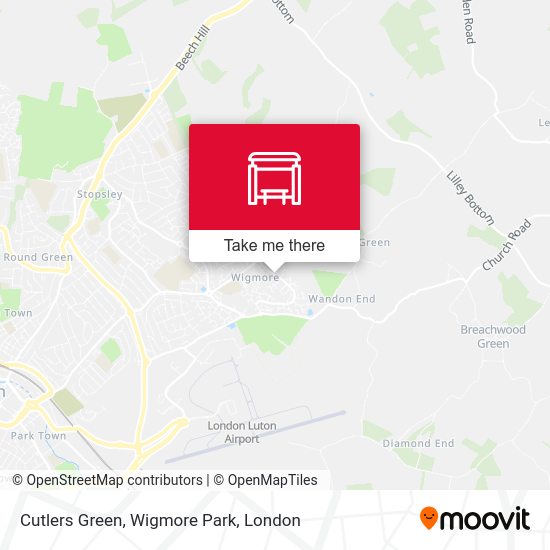 Cutlers Green, Wigmore Park stop - Routes, Schedules, and Fares