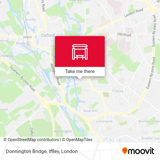 Donnington Bridge, Iffley stop - Routes, Schedules, and Fares