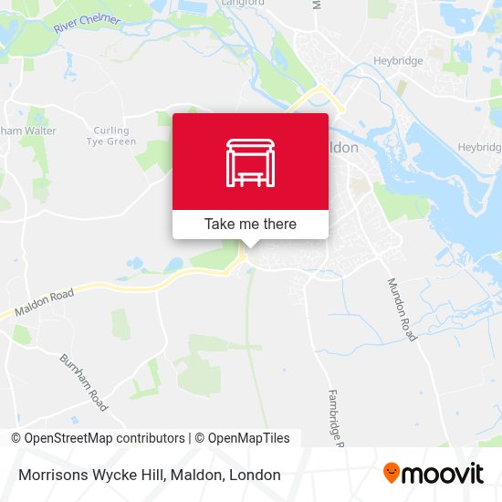 Morrisons Wycke Hill, Maldon stop - Routes, Schedules, and Fares