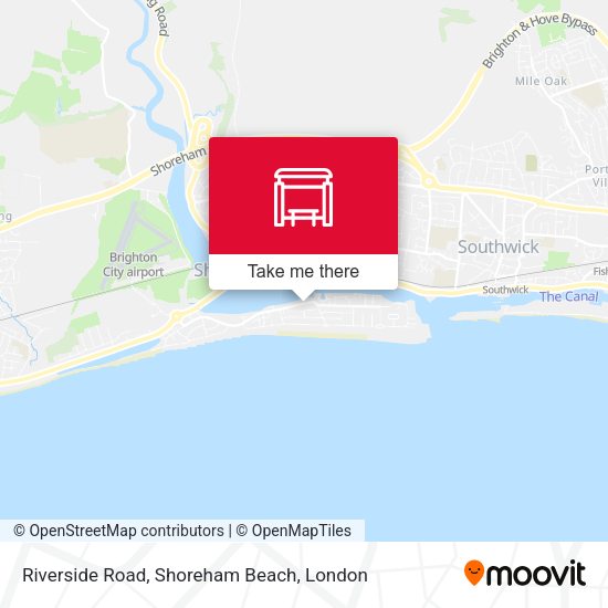 Riverside Road, Shoreham Beach stop - Routes, Schedules, and Fares