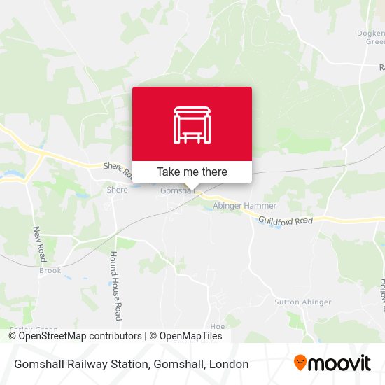 Gomshall Railway Station, Gomshall - Routes, Schedules, and Fares