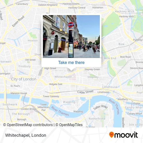 Whitechapel station - Routes, Schedules, and Fares
