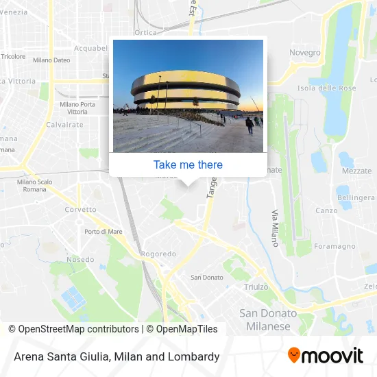 Santagiulia Ice Hockey Arena - Routes, Schedules, and Fares