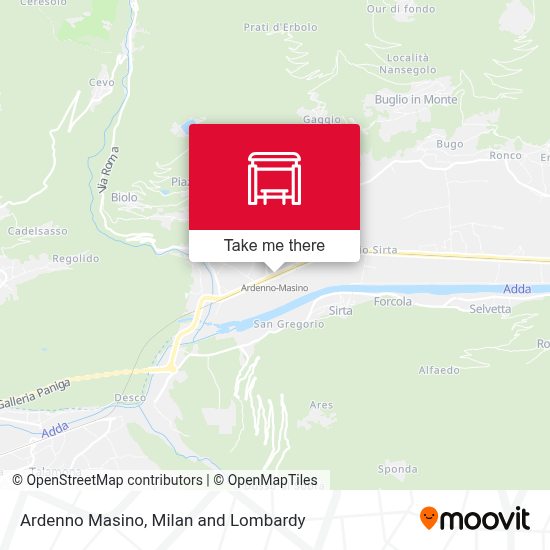Ardenno Masino - Routes, Schedules, and Fares