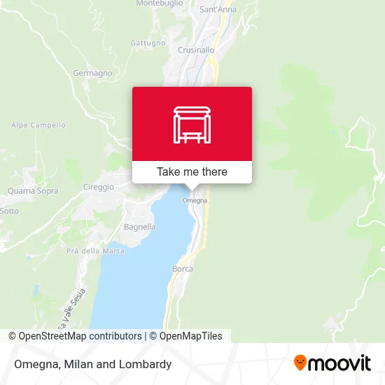 Omegna stop - Routes, Schedules, and Fares
