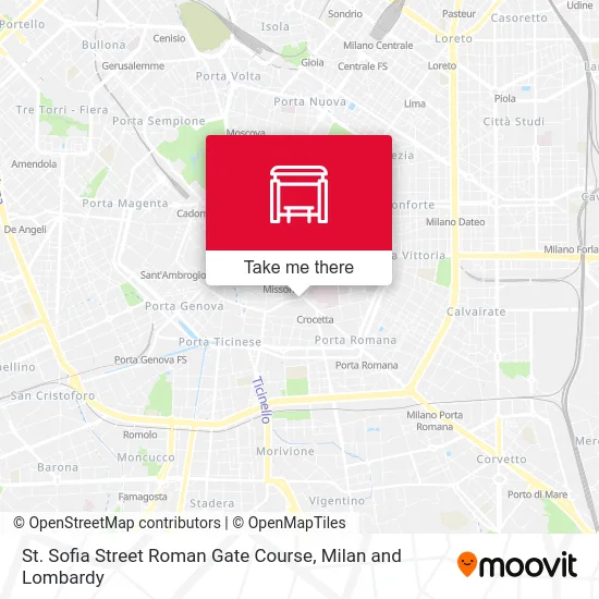 St. Sofia Street Roman Gate Course stop (20253)