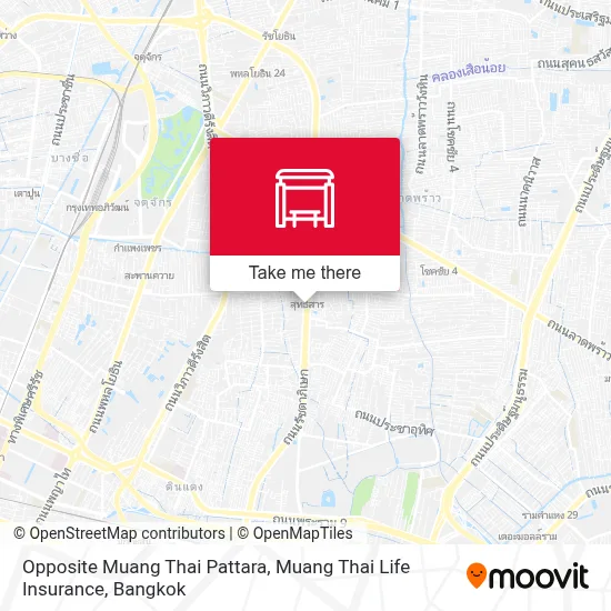 Opposite Muang Thai Pattara, Muang Thai Life Insurance stop - Routes ...