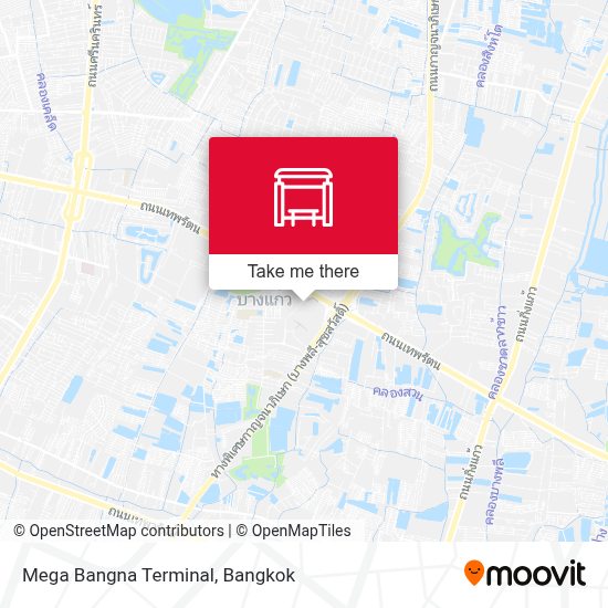 เมกาบางนา(สถานีรถโดยสาร) Mega Bangna Terminal - Routes, Schedules, and ...