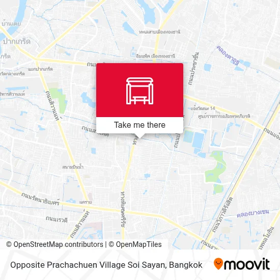 ตรงข้ามหมู่บ้านประชาชื่น Soi Sa Yan stop - Routes, Schedules, and Fares