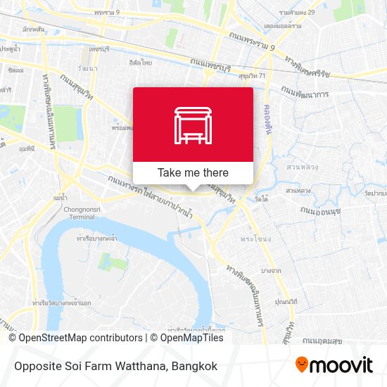 ตรงข้ามซอยฟาร์มวัฒนา Soi Fam Watthana stop - Routes, Schedules, and Fares