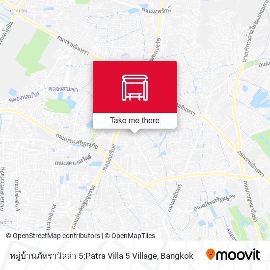 หมู่บ้านภัทราวิลล่า 5;Patra Villa 5 Village stop - Routes, Schedules ...