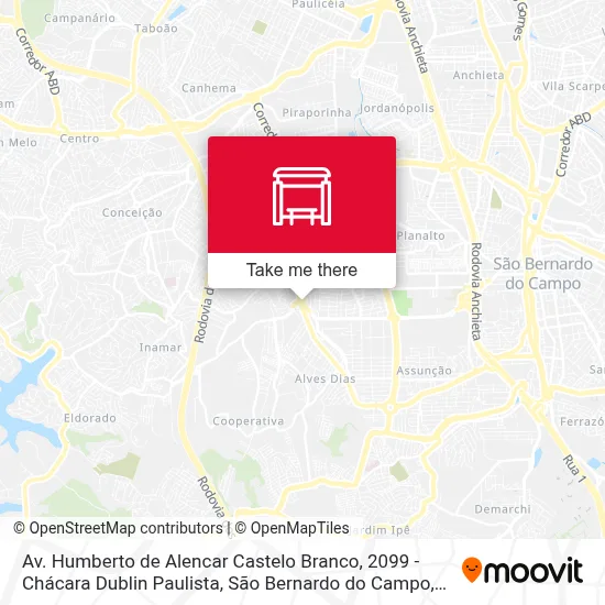 Av. Humberto de Alencar Castelo Branco, 2099 - Chácara Dublin Paulista, São Bernardo do Campo ...