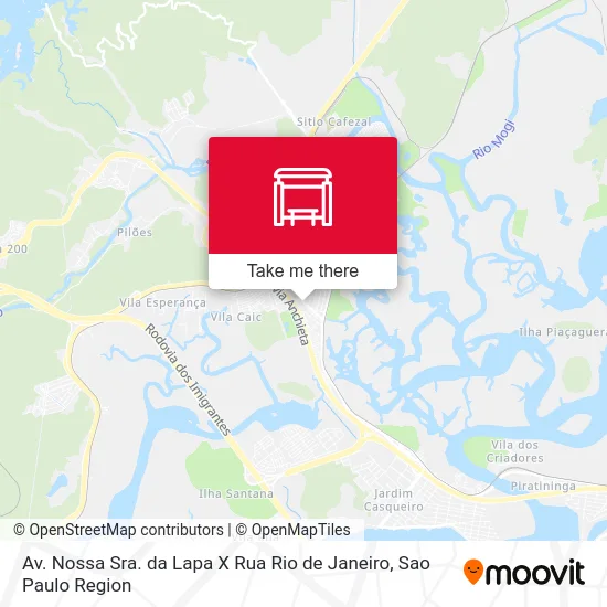 Av. Nossa Sra. da Lapa X Rua Rio de Janeiro - Routes, Schedules, and Fares