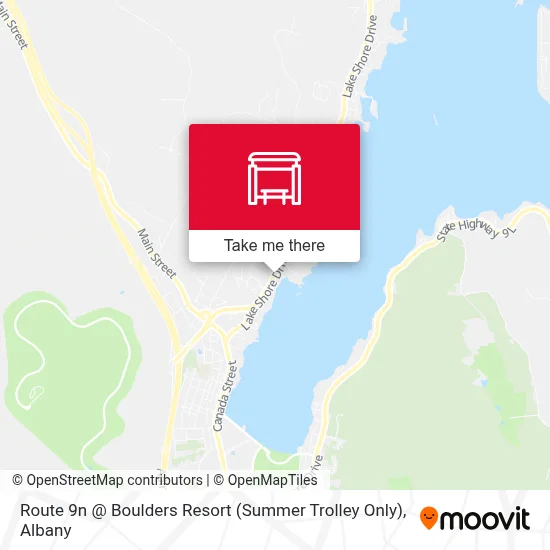Route 9n @ Boulders Resort (Summer Trolley Only) - Rutas, horarios y ...