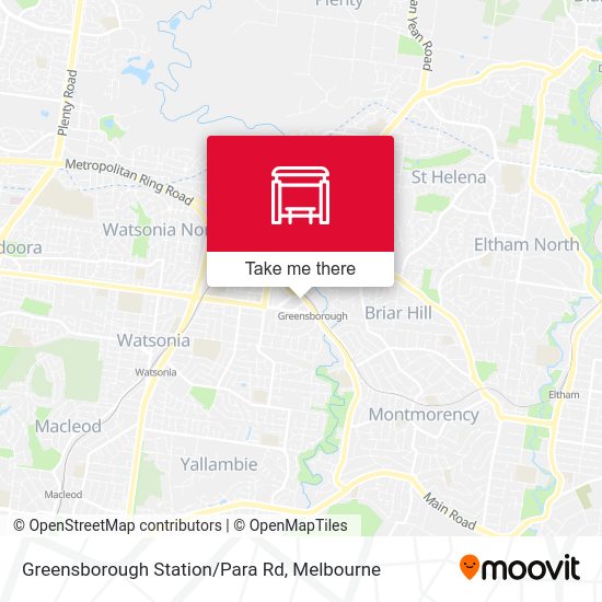 Greensborough Station/Para Rd - Routes, Schedules, and Fares