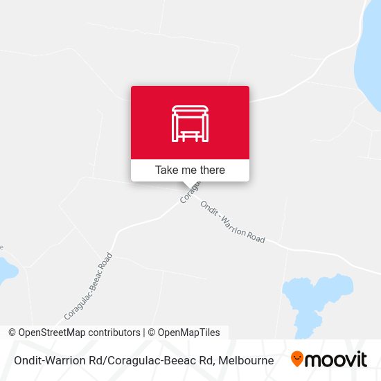 Ondit-Warrion Rd / Coragulac-Beeac Rd stop - Routes, Schedules, and Fares