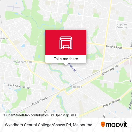 Wyndham Central College / Shaws Rd stop - Routes, Schedules, and Fares
