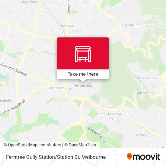 Ferntree Gully Station / Station St - Routes, Schedules, and Fares