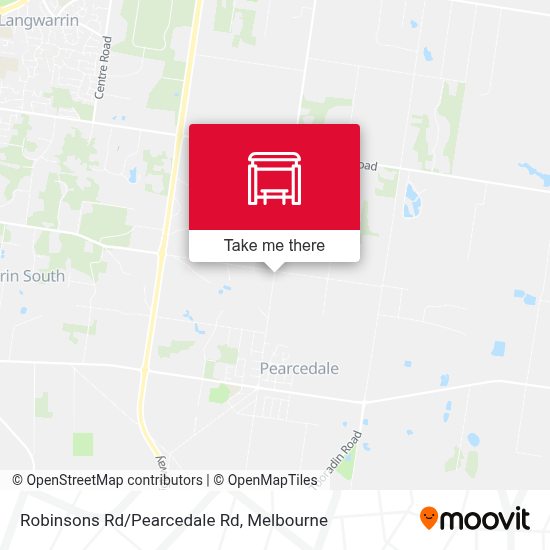 Robinsons Rd / Pearcedale Rd stop - Routes, Schedules, and Fares