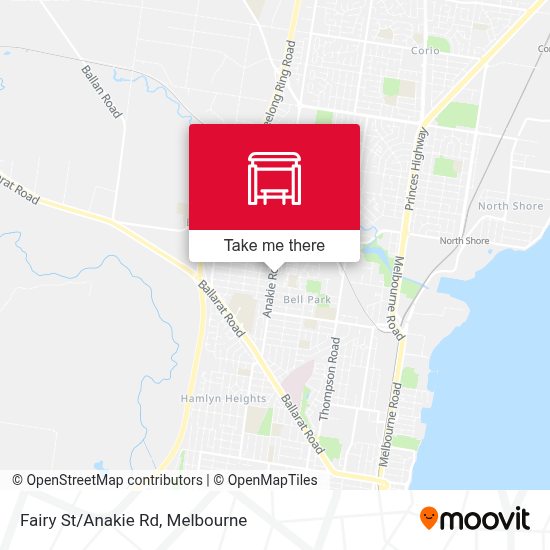 Fairy St/Anakie Rd stop - Routes, Schedules, and Fares