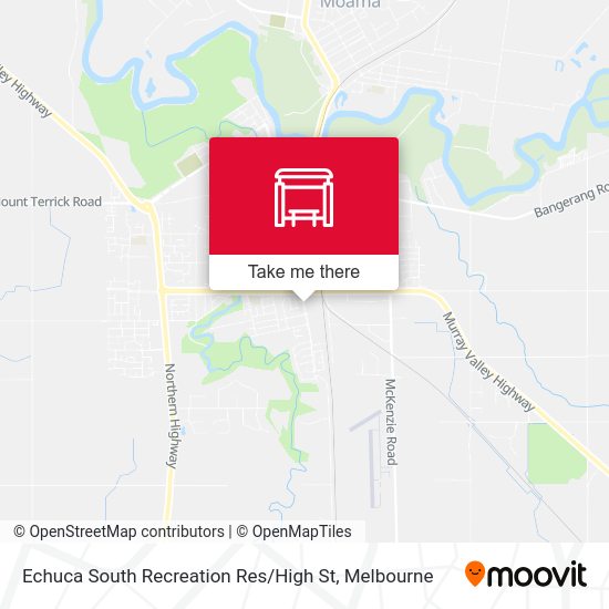 Echuca South Recreation Res / High St stop - Routes, Schedules, and Fares