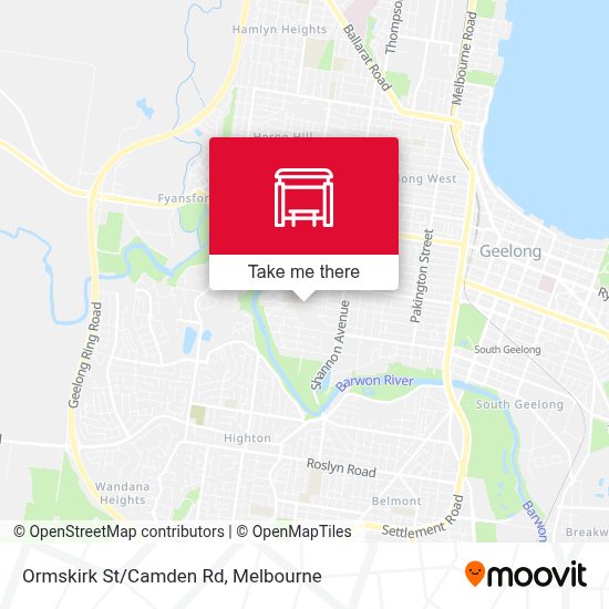 Ormskirk St/Camden Rd stop - Routes, Schedules, and Fares