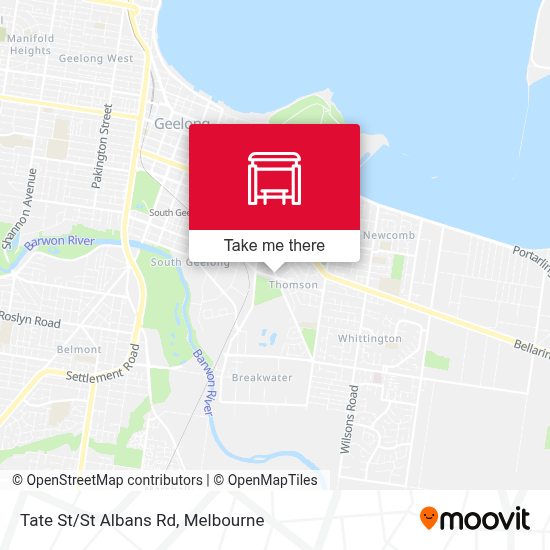 Tate St/St Albans Rd stop - Routes, Schedules, and Fares